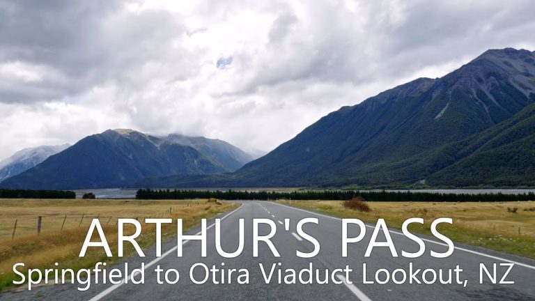 The Great Alpine Highway - RV Living New Zealand